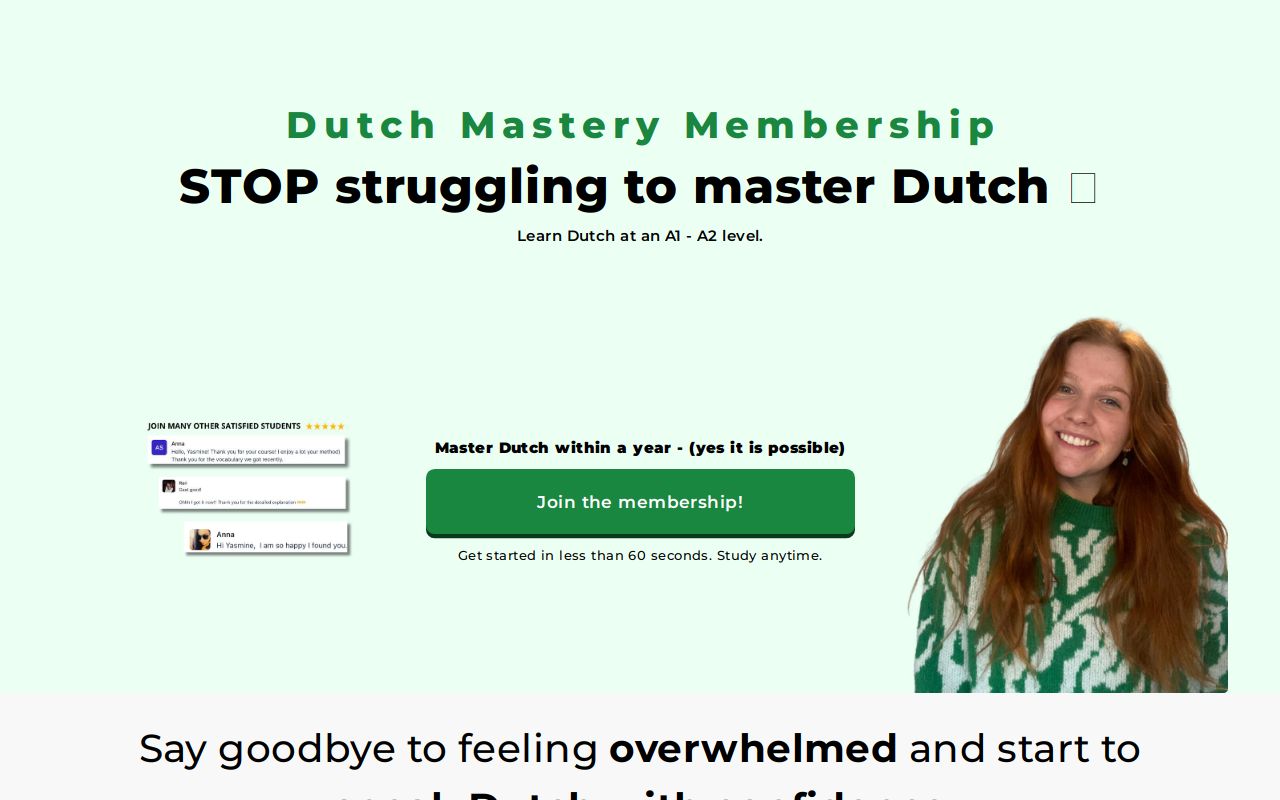 Dutch Mastery Membership